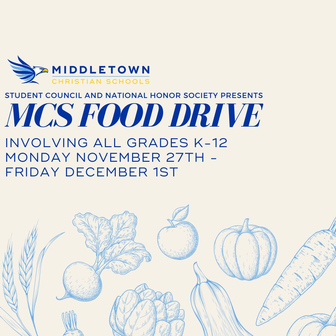 MCS Food Drive | Middletown Christian Schools