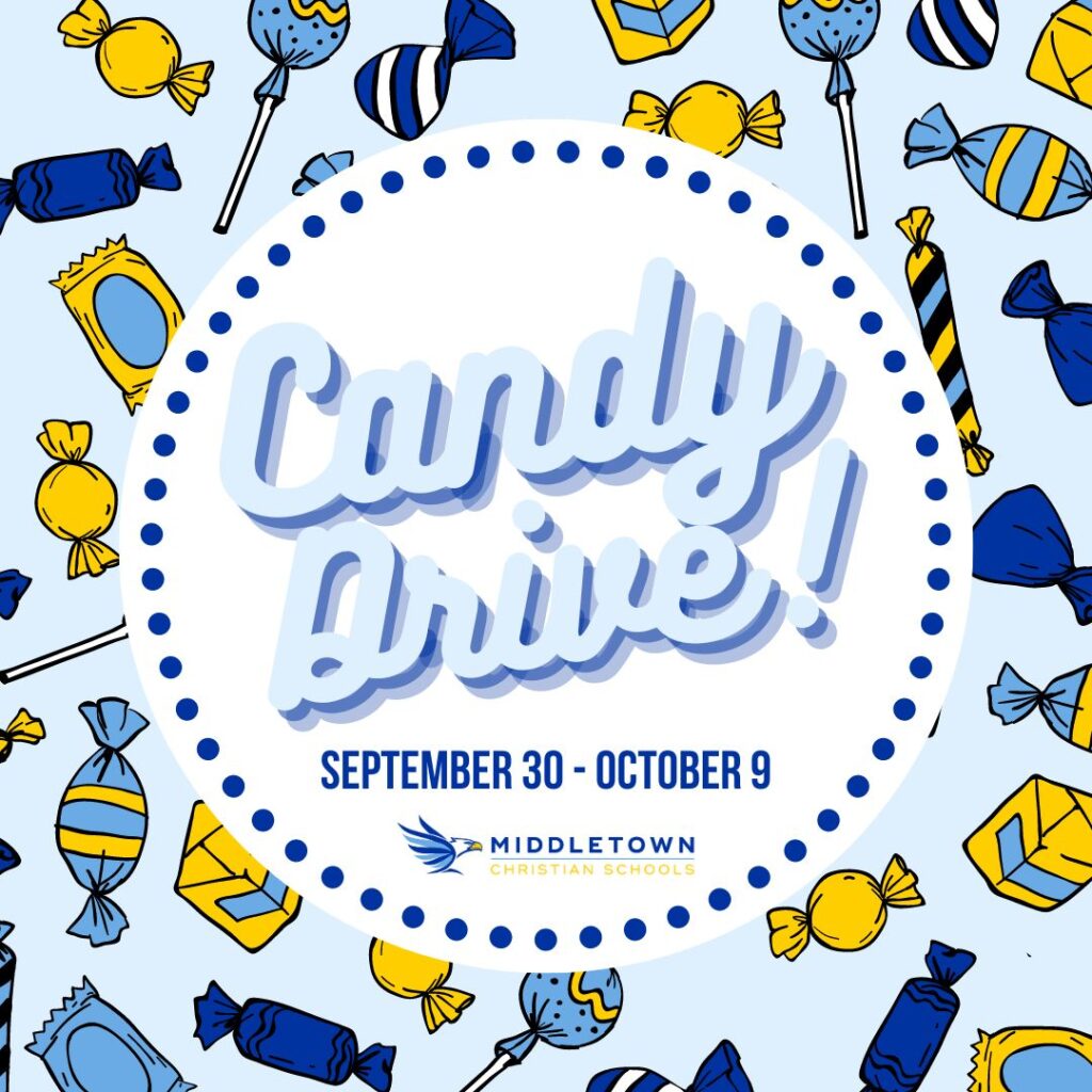 Candy Drive 2024 - Middletown Christian Schools
