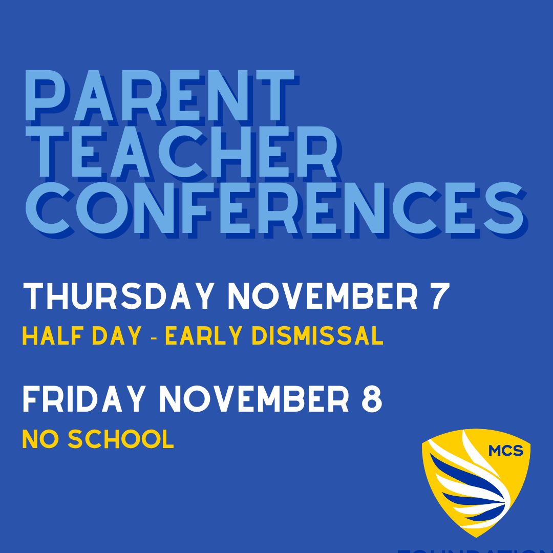 Parent Teacher Conferences Fall 2024 | Middletown Christian Schools