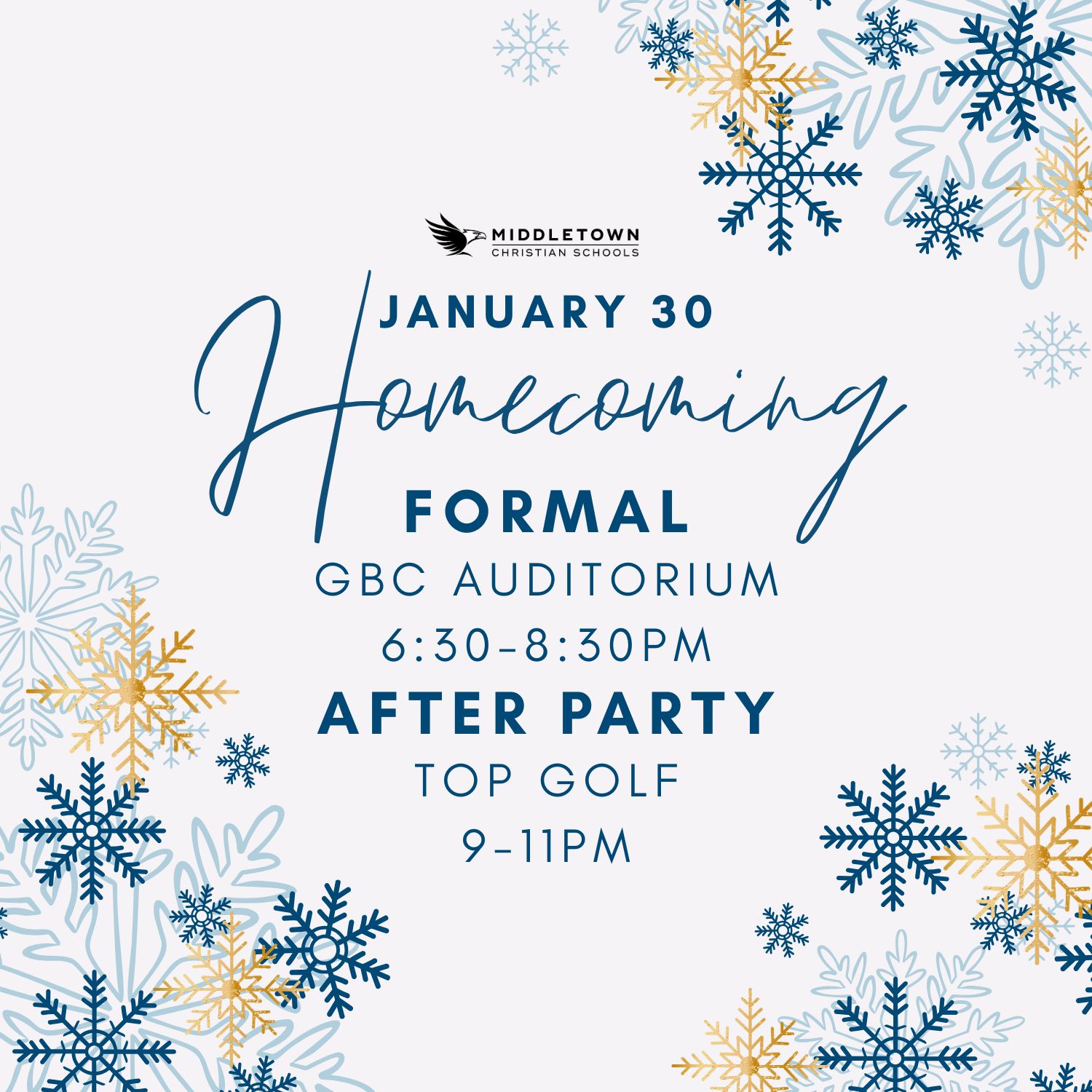 Homecoming Formal 2026 | Middletown Christian Schools
